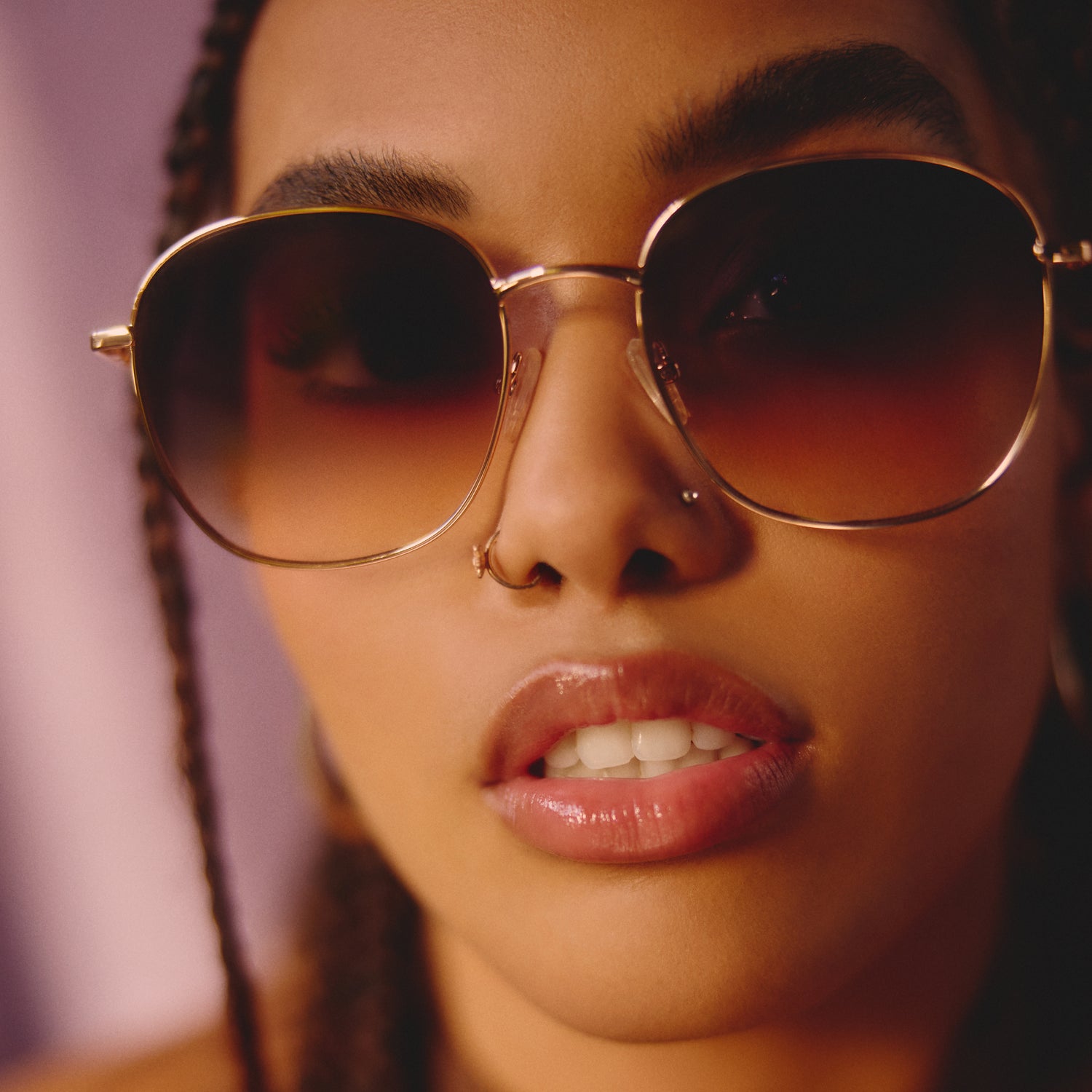 JEZABELL Metal Frame Round Sunglasses for Women – Quay