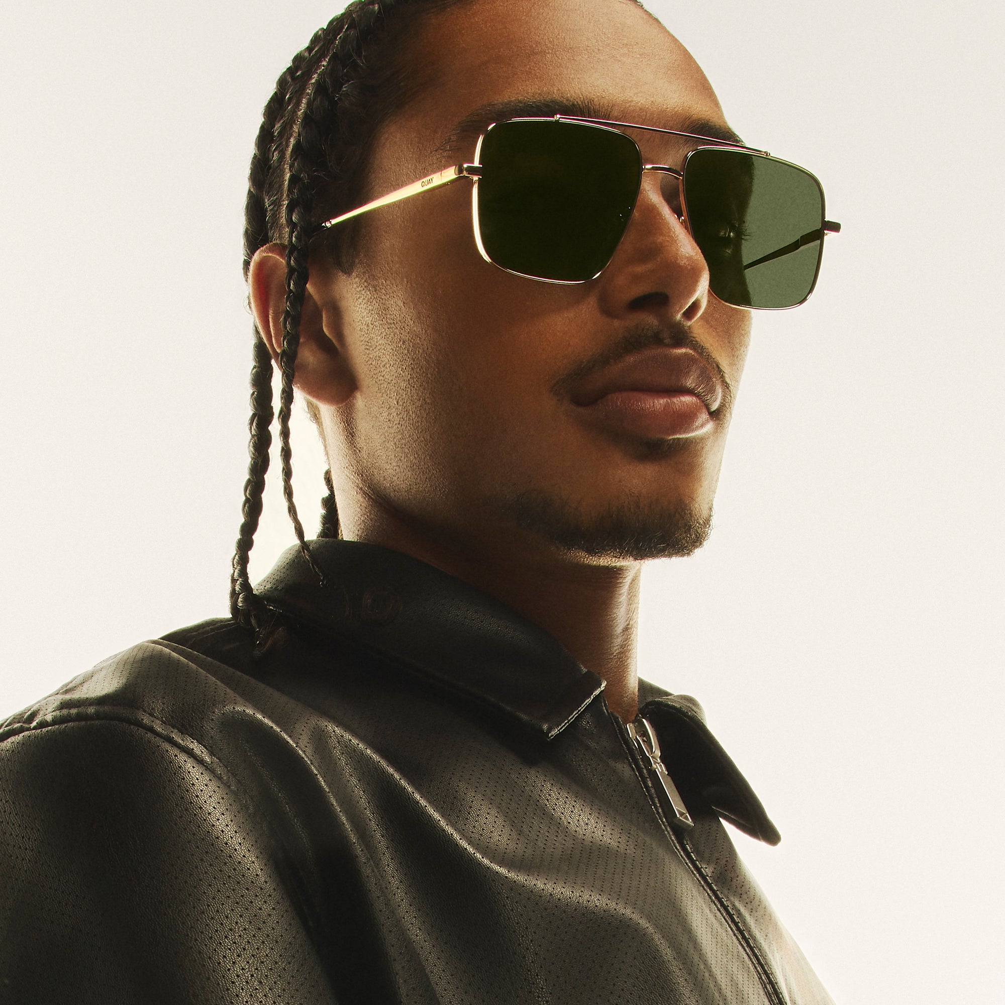 LEVEL OUT Large Navigator Sunglasses for Men – QUAY