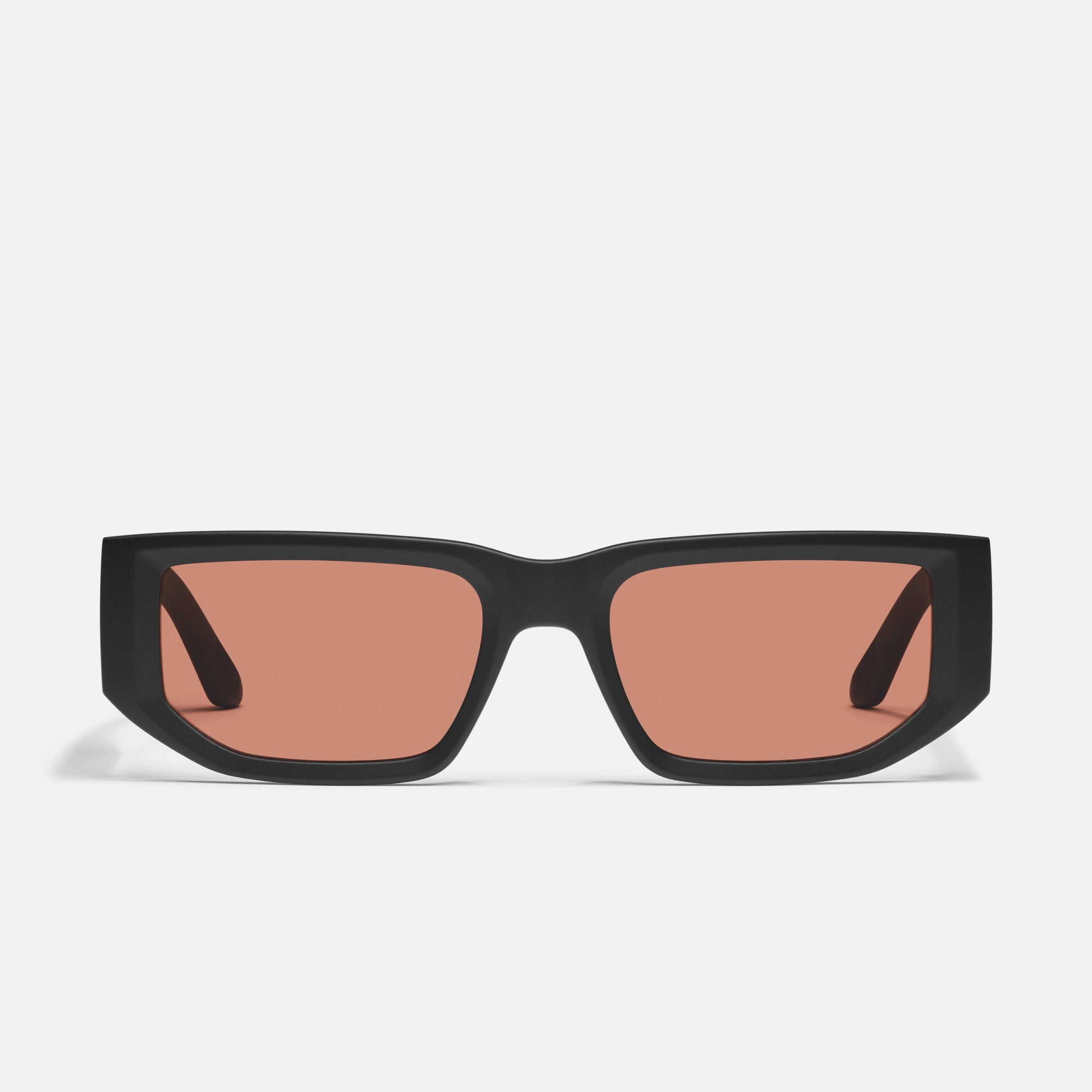 GOOD TIME Narrow Rectangle Sunglasses in Black – QUAY