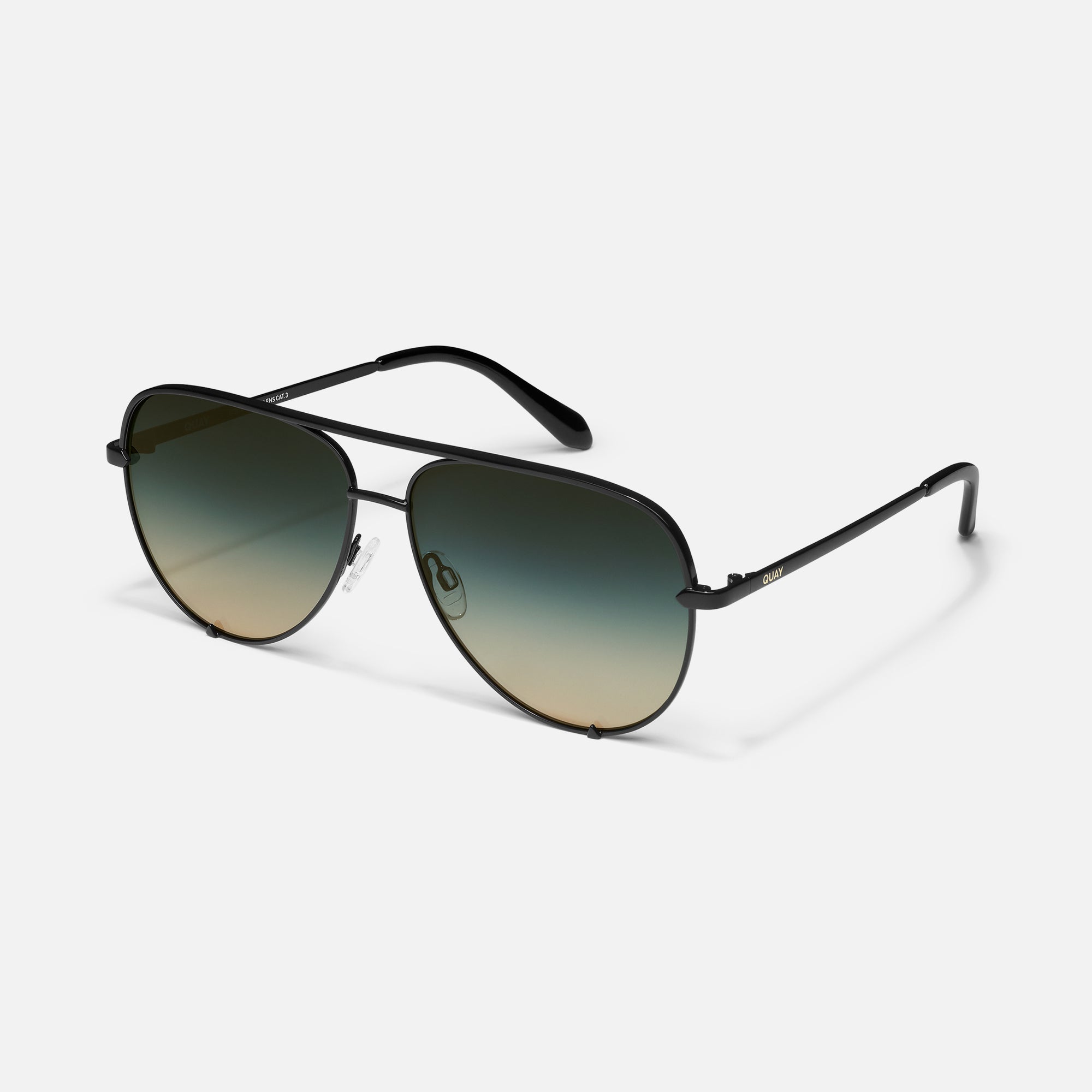 HIGH KEY Wire Frame Aviator Sunglasses – QUAY