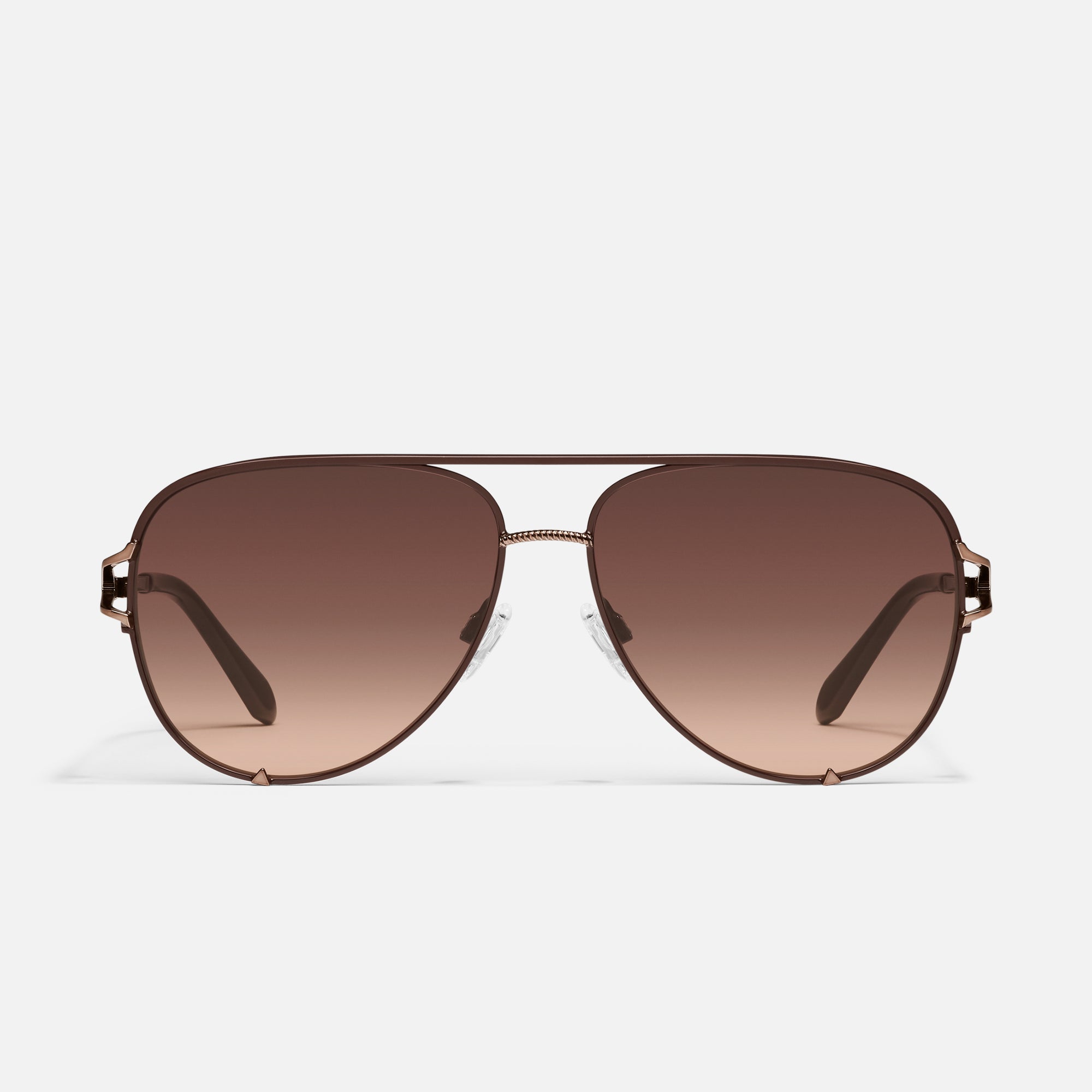 HIGH KEY TWIST Aviator Sunglasses – Quay