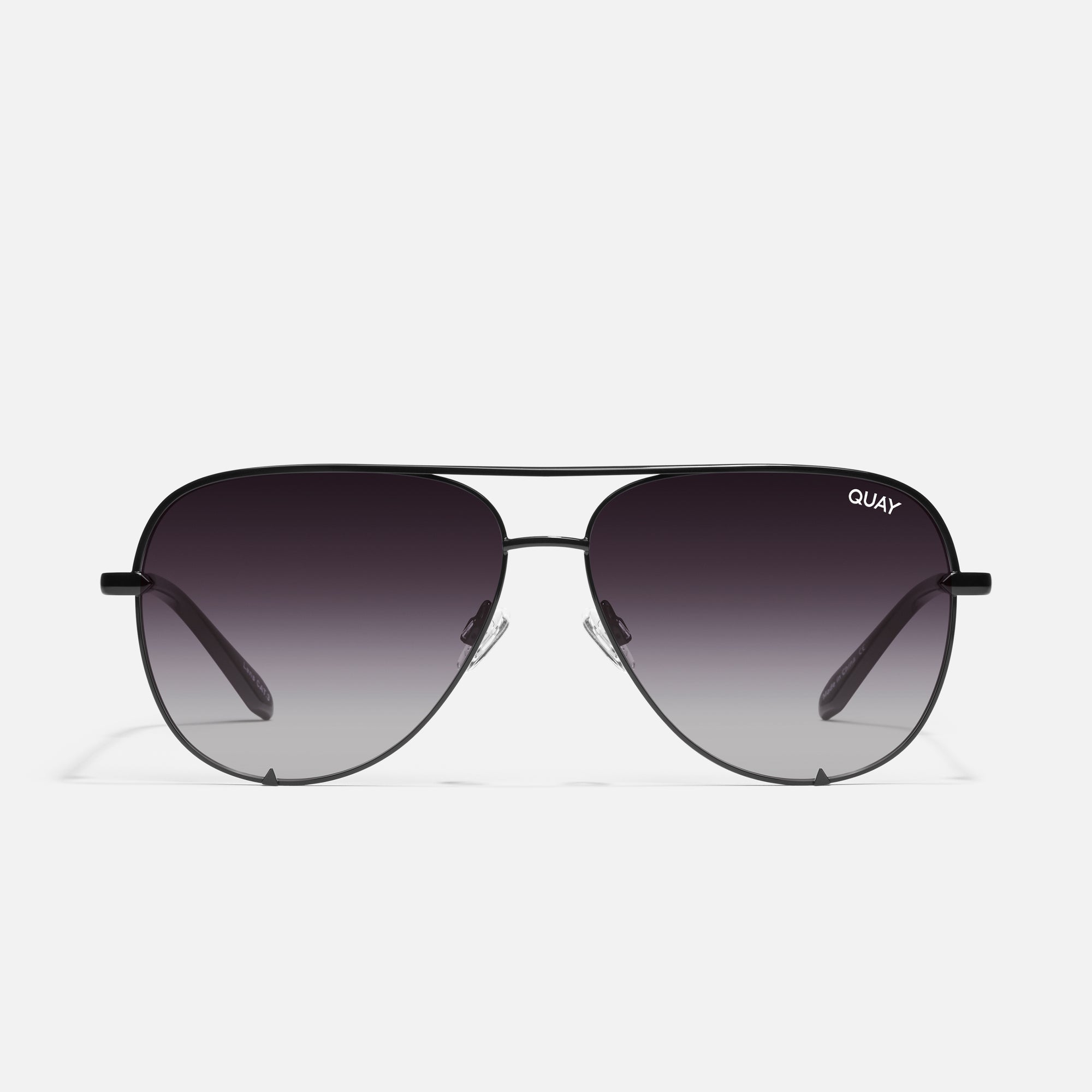 HIGH KEY MINI Classic Aviator Sunglasses with Wire Frame – QUAY