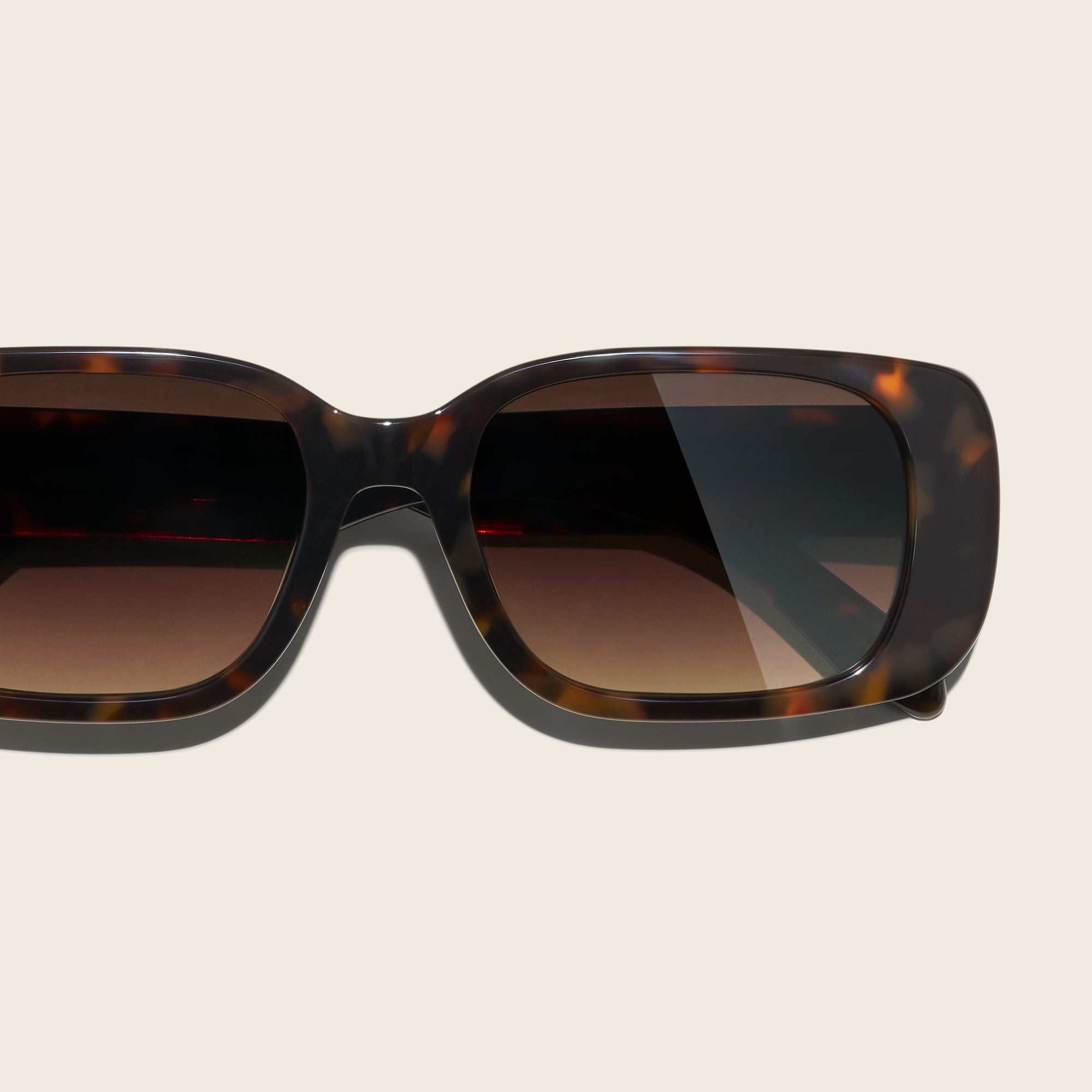 KARMA Ladies Rectangle Sunglasses with Narrow Frame – QUAY