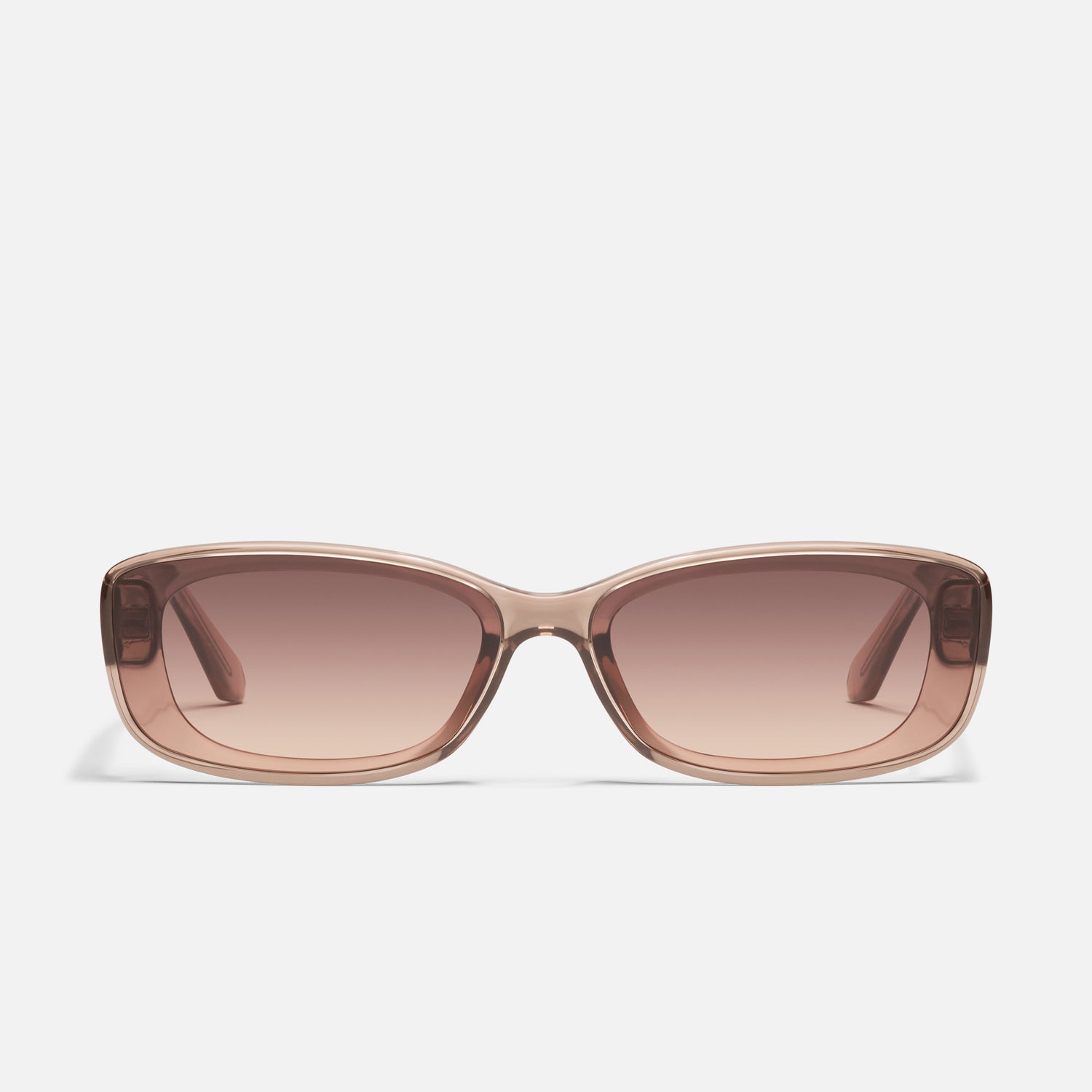 VIBE CHECK Narrow Rectangular Sunglasses | Polarized & Tinted – QUAY