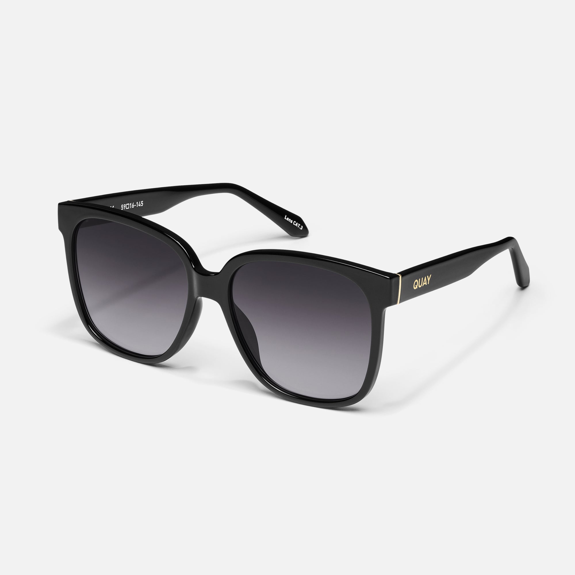 WIDE AWAKE Wide Frame Oversized Square Sunglasses – QUAY