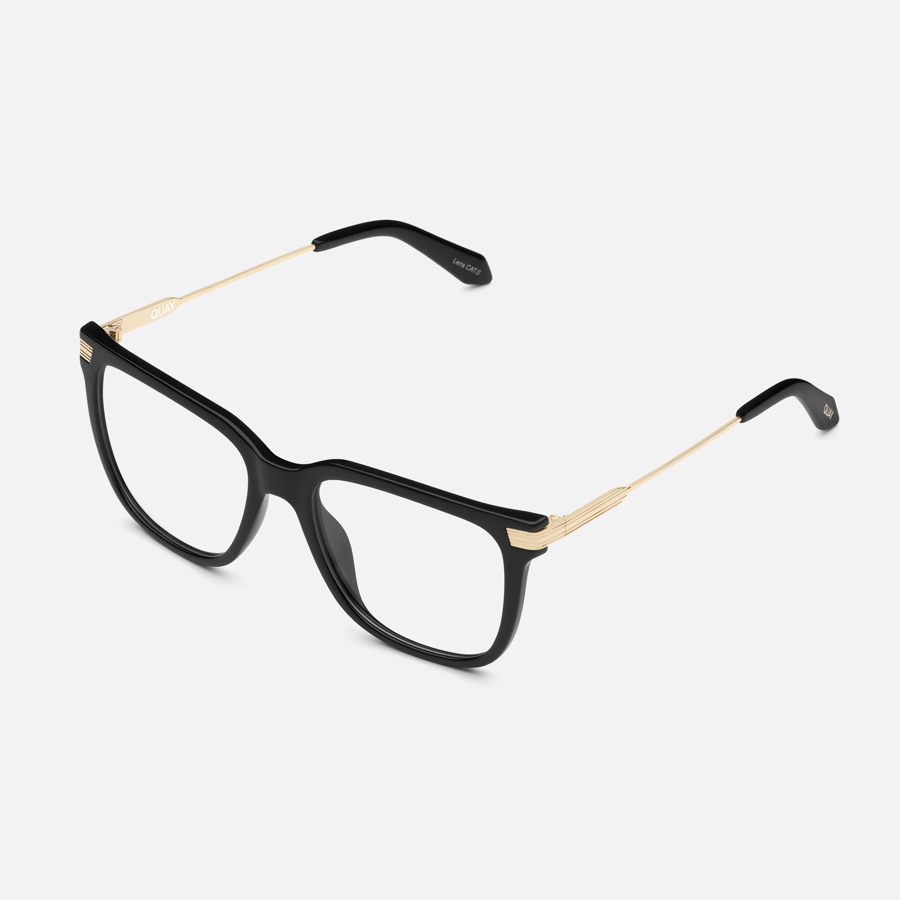 WIRED STANDARD RX Rectangular Plastic Glasses | Quay Australia